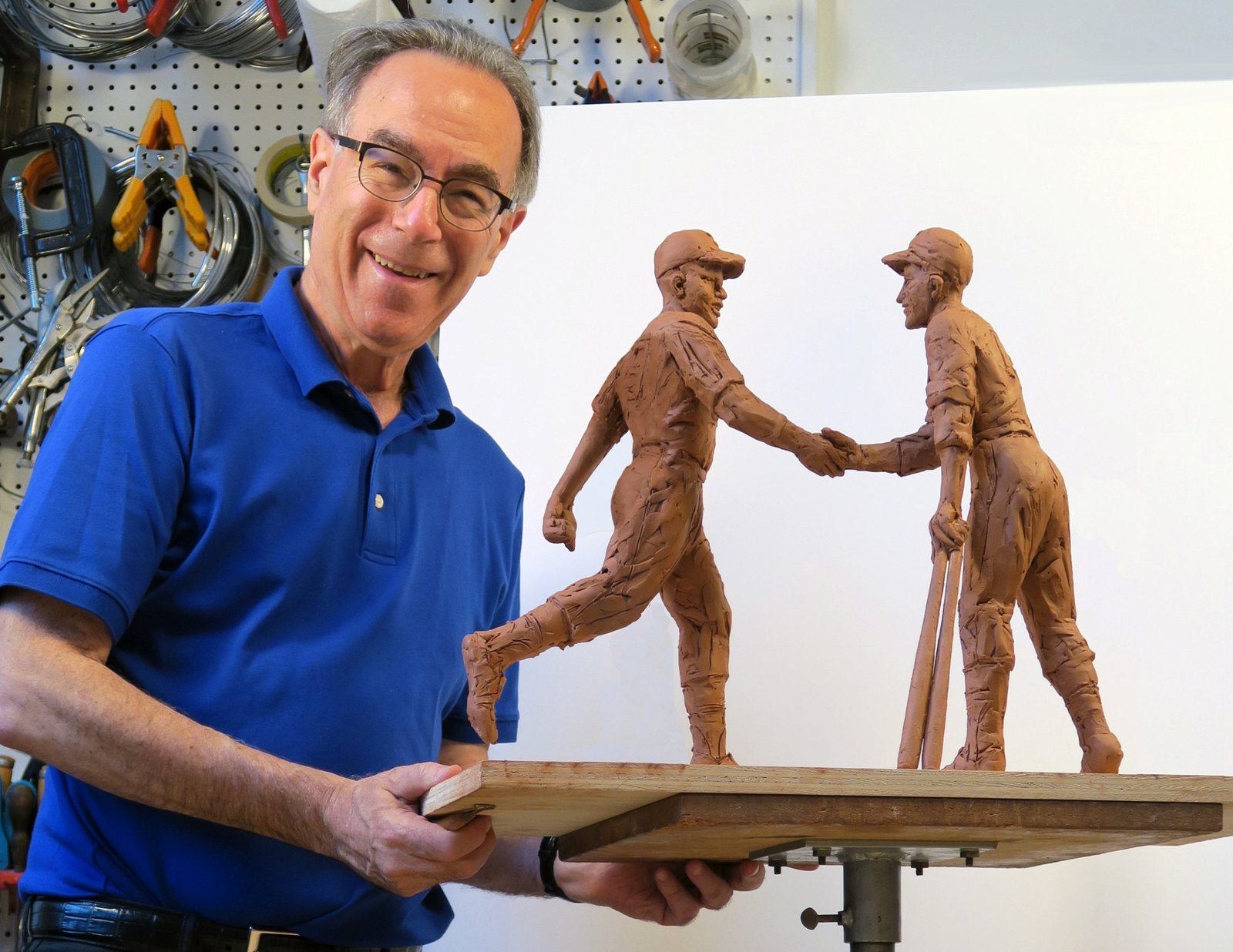 THE HANDSHAKE - AND SOON THE STATUE - Kindred Blue